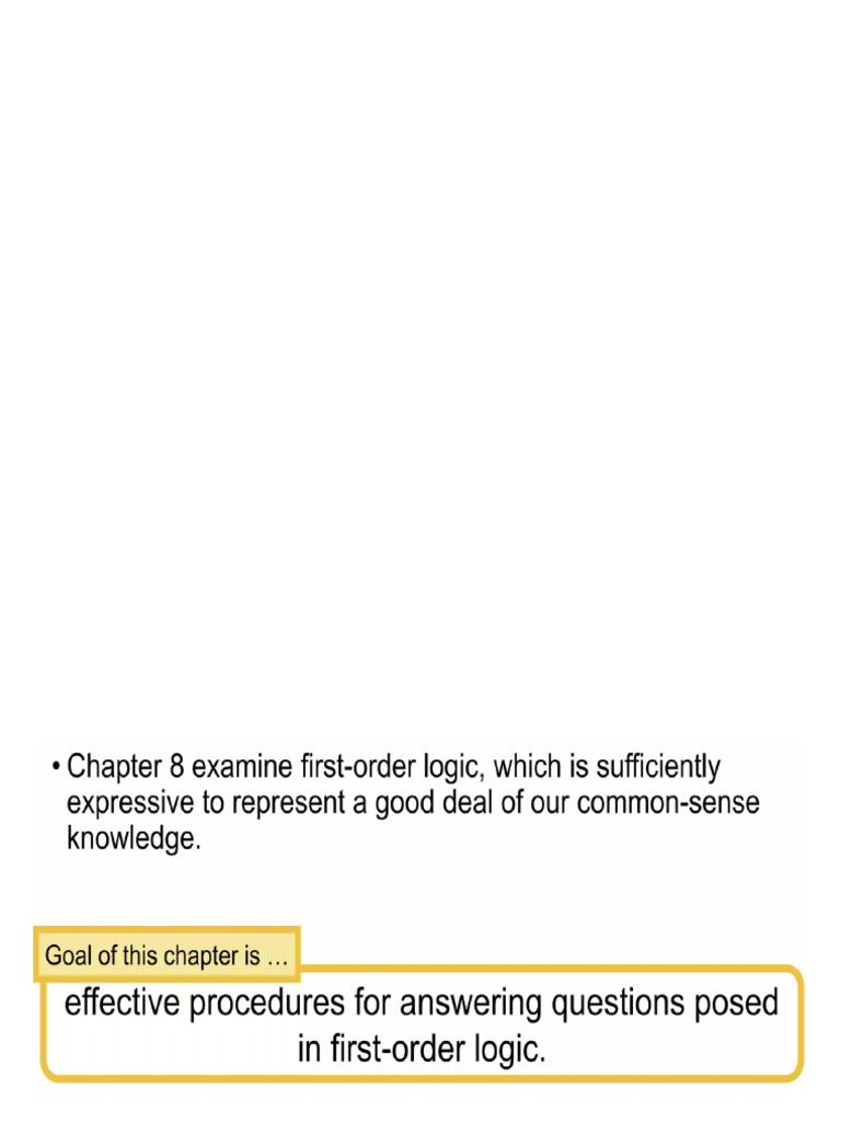 Module 4 Inference in First Order Logic | PDF | Logic | Mathematical Logic