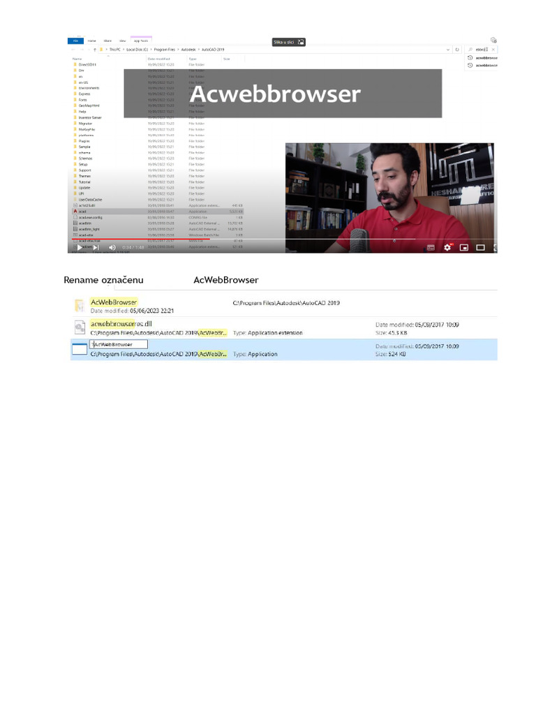 Your AutoCAD License Not Valid - Rename AcWebBrowser | PDF