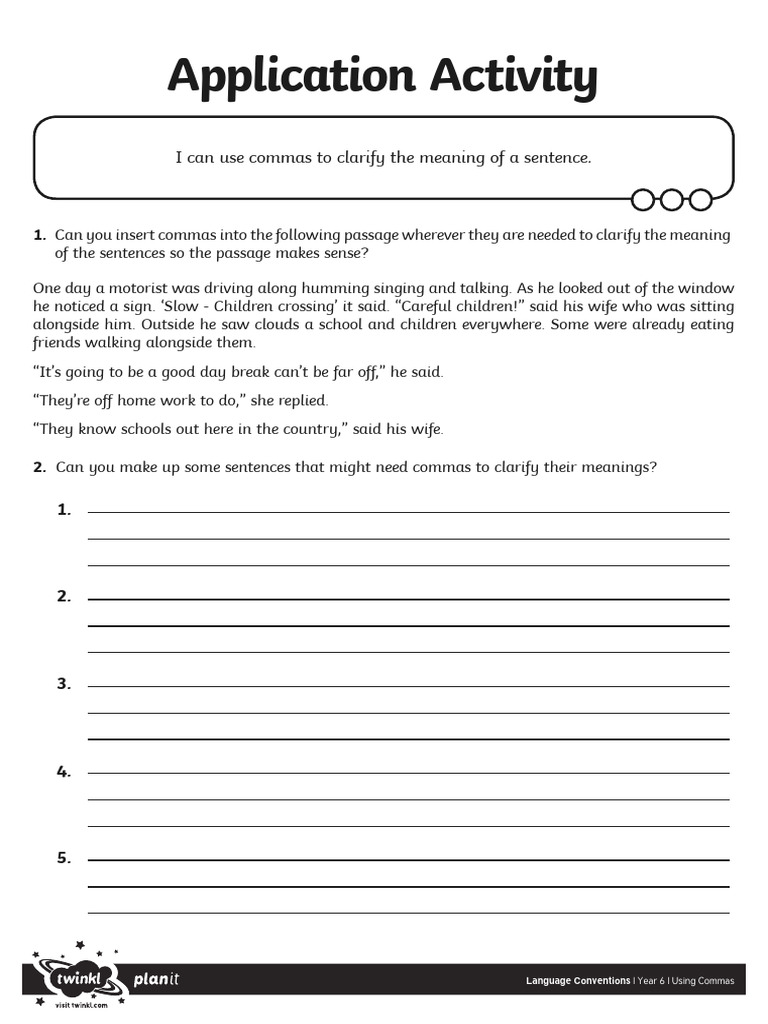 Application Activity | PDF