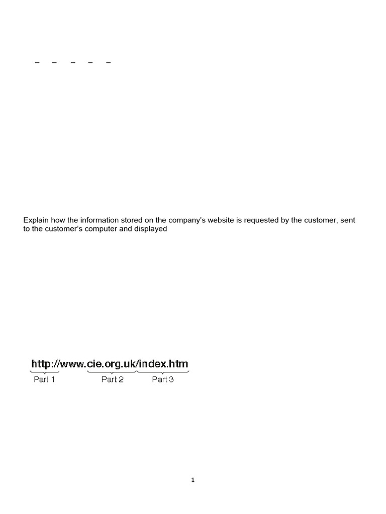 Worksheet 1.2.3 Internet Principles of Operation | PDF