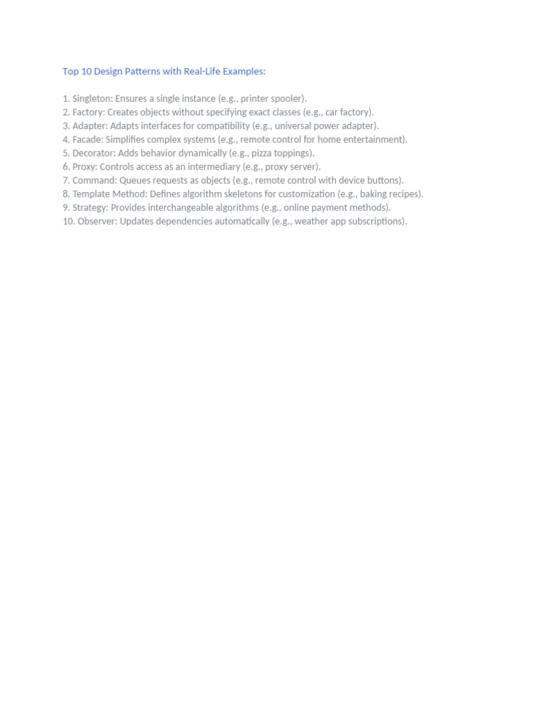 Essential C# Design Patterns Explained | PDF | Class (Computer ...