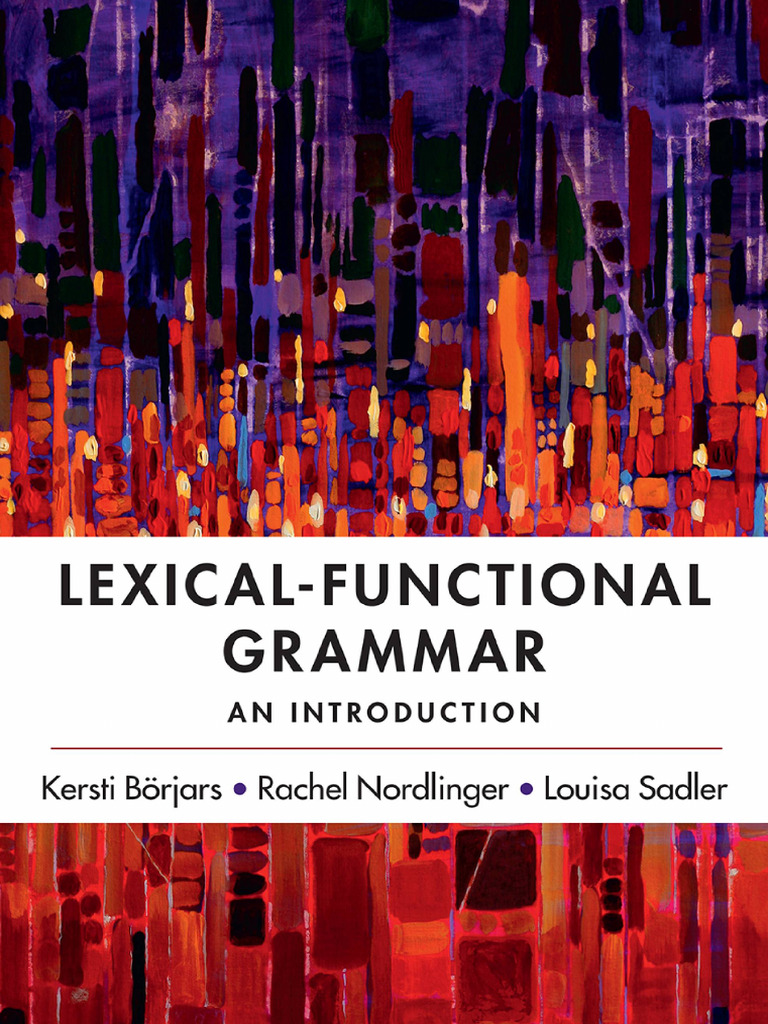 Lexical-Functional Grammar - An Introduction | PDF