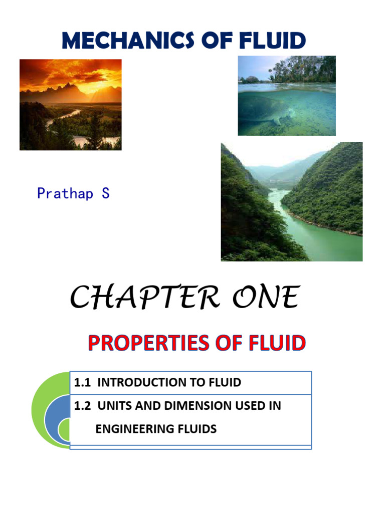 Module 1, 1-2 | PDF | Viscosity | Fluid Mechanics