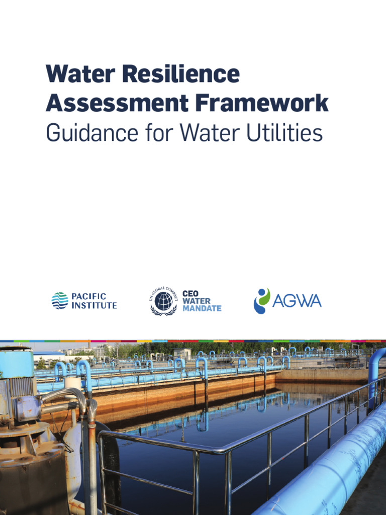 Water Resilience Framework for Utilities | PDF | Climate Resilience ...