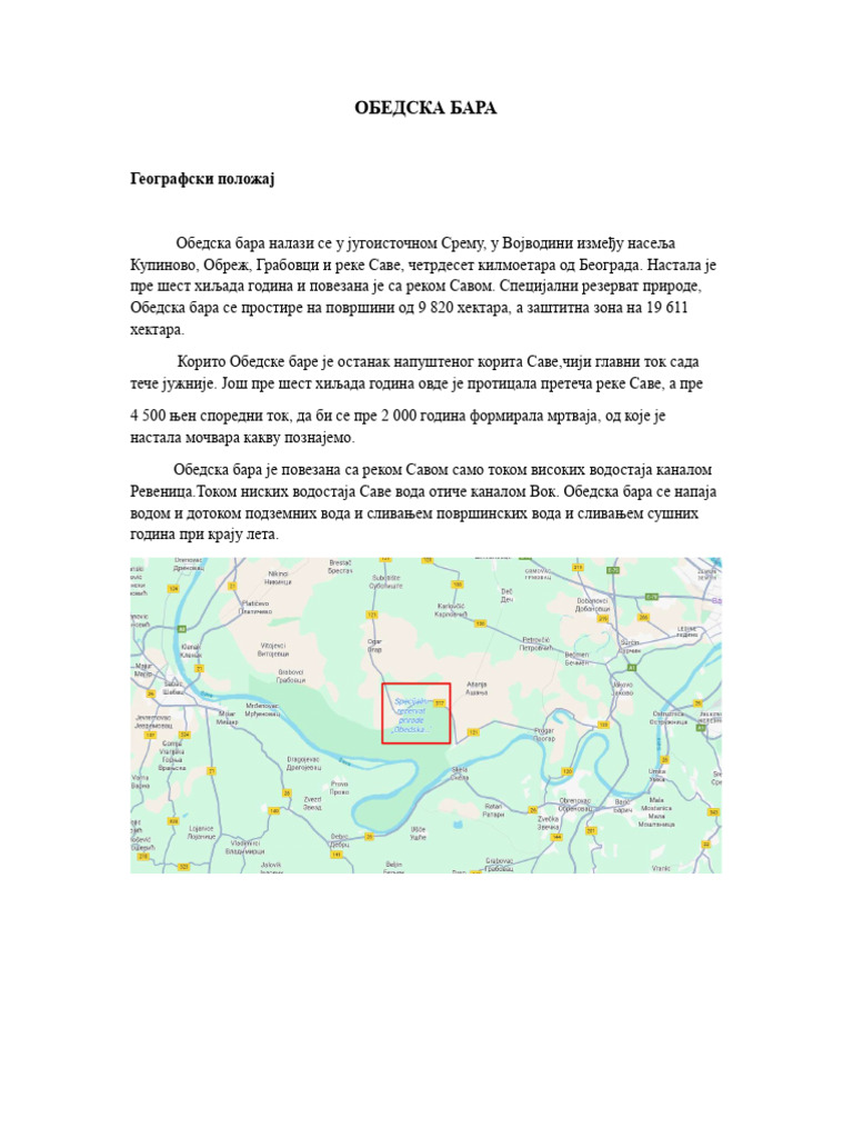 Geografski Polozaj | PDF