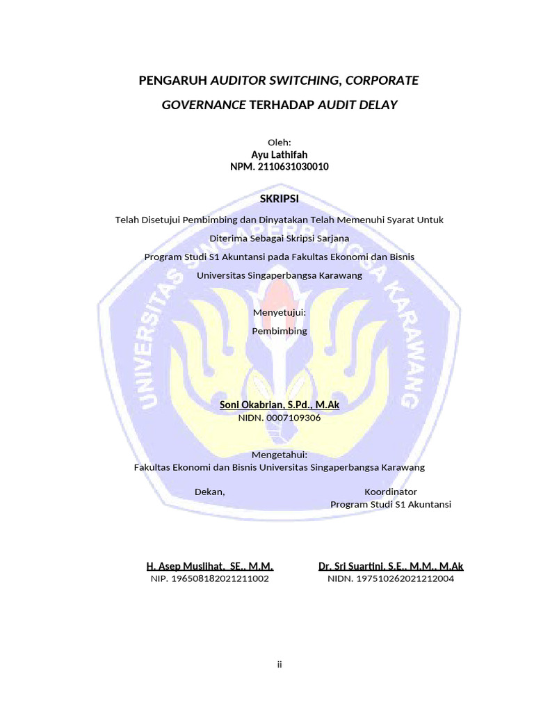 Lembar Persetujuan[1] (AutoRecovered) | PDF