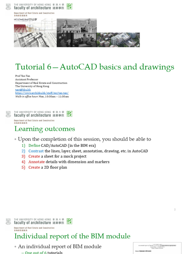 Handout of Tutorial 6 | PDF | Auto Cad | Computer Aided Design