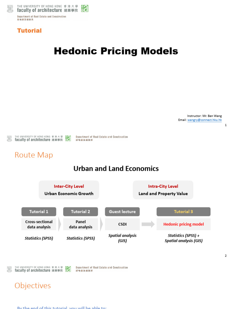 Hedonic Pricing Models in SPSS & GIS | PDF | Regression Analysis | P Value