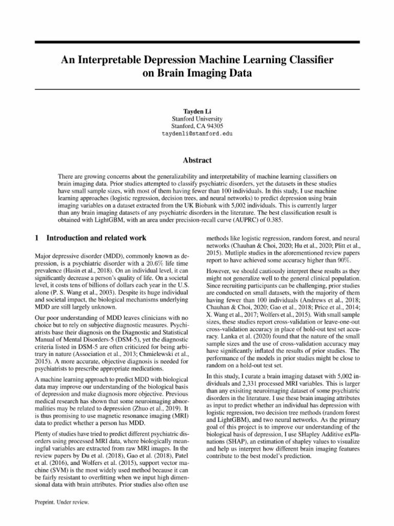 Stanford Project | PDF