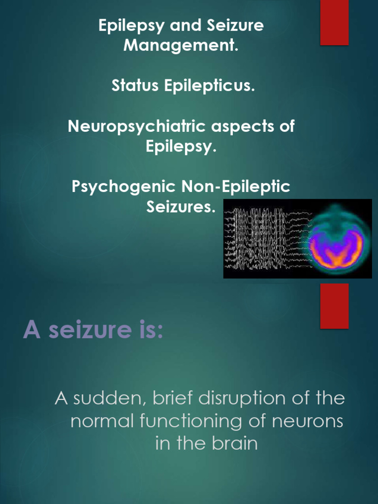 Epilepsy - Dr. Tony | PDF | Epilepsy | Psychosis