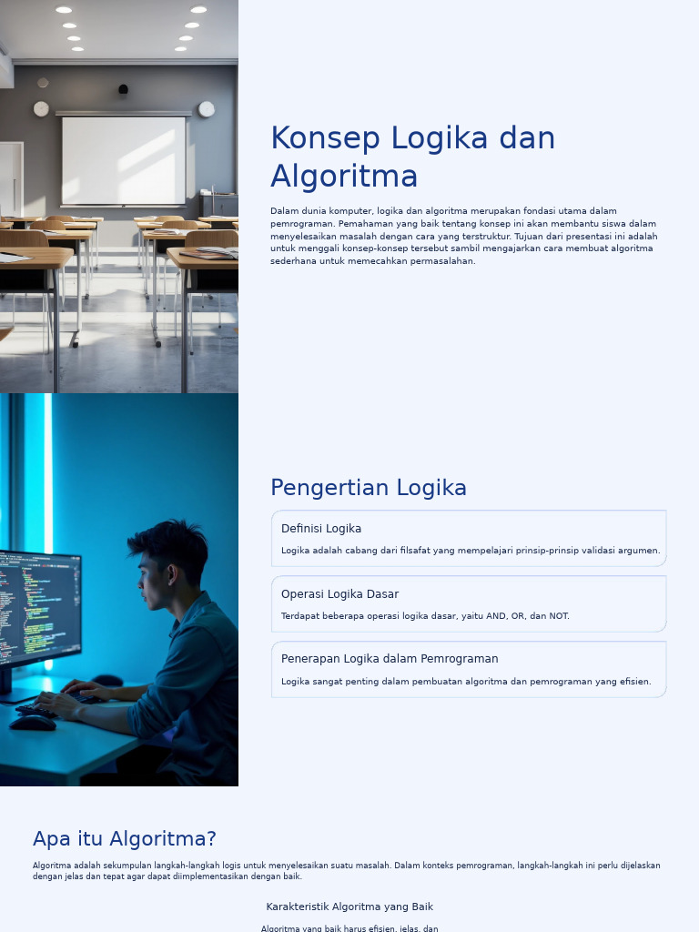 Konsep Logika Dan Algoritma | PDF