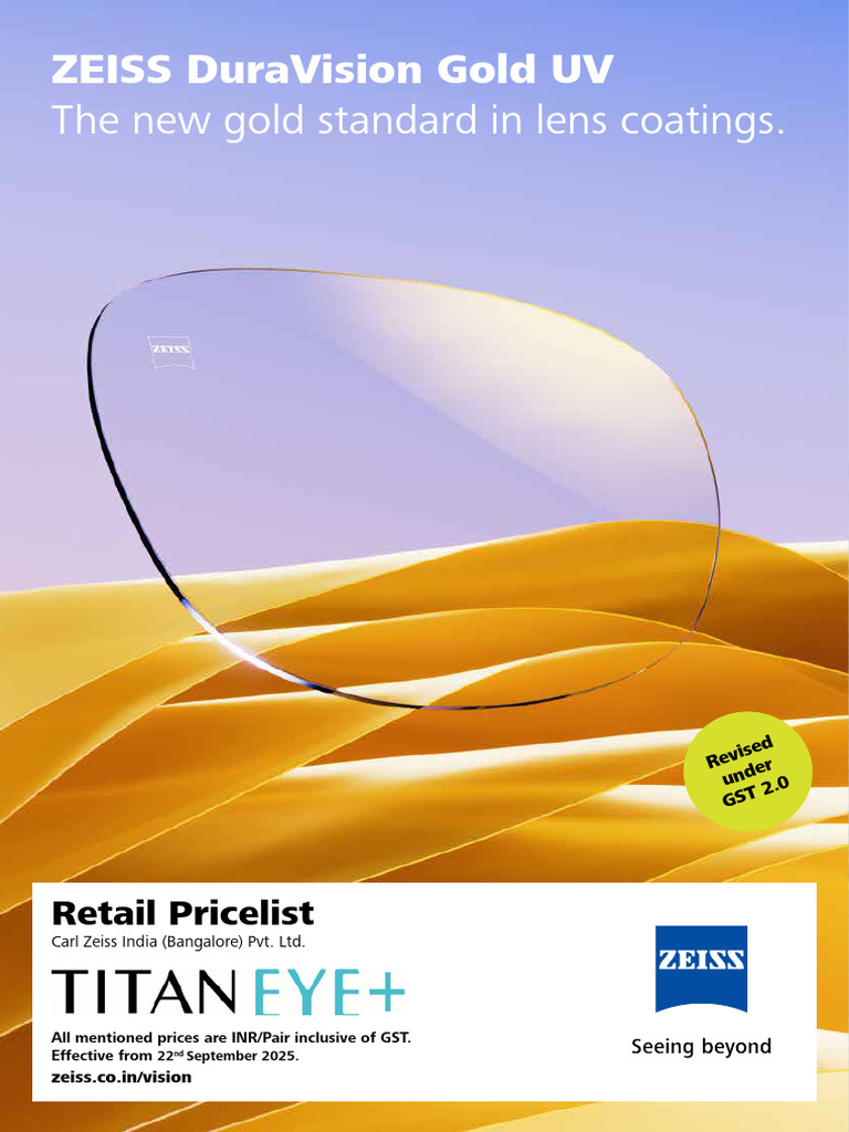ZEISS Color Book 2025 Overview | PDF | Glasses | Light