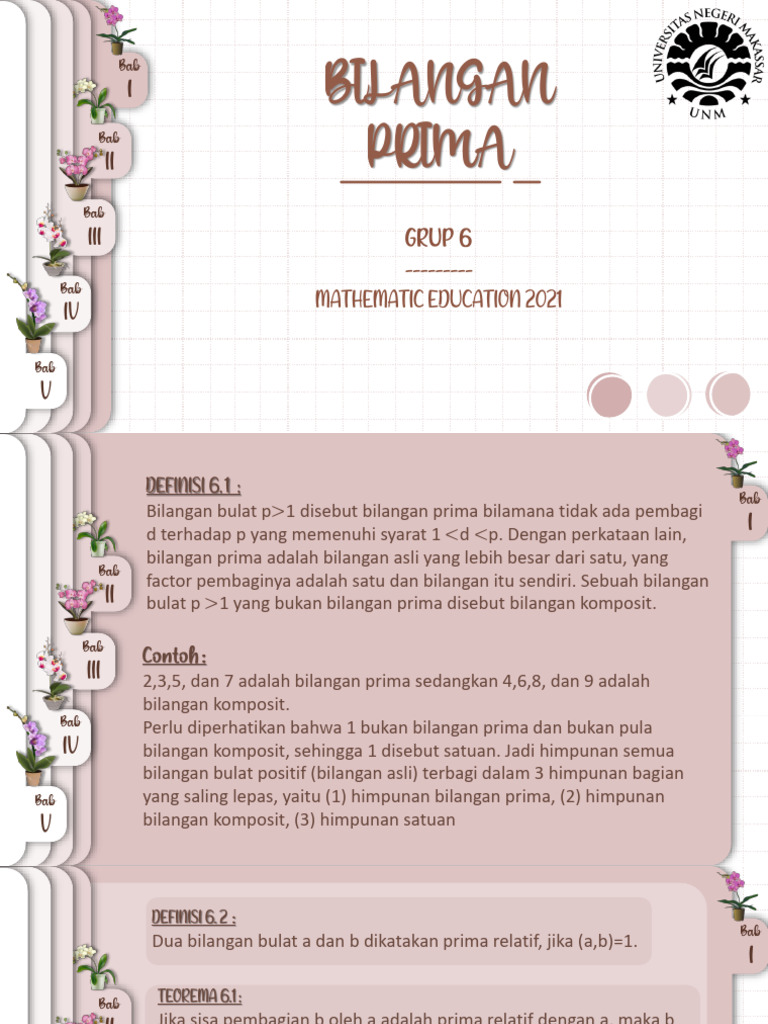Bilangan Prima | PDF