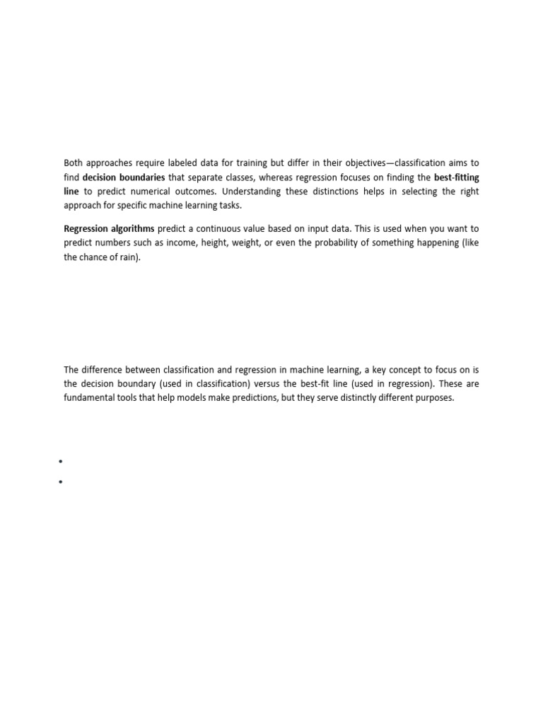 1) Regression and Classification | PDF | Statistical Classification | Machine Learning