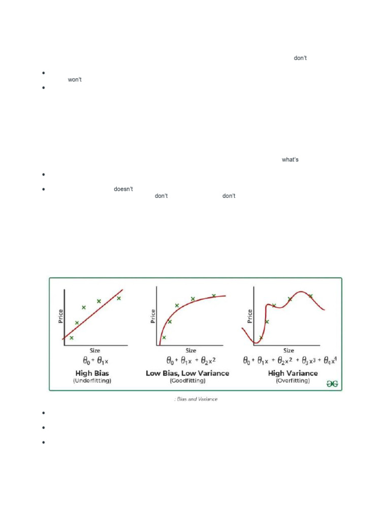 8)Overfitting and Underfitting | PDF | Cognition | Data Analysis