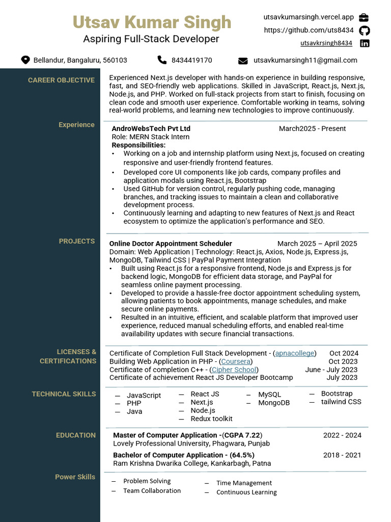 Utsav Mern Stack | PDF | Software Development | Computer Programming