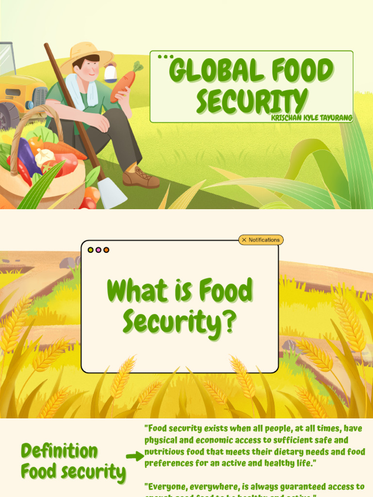 Understanding Global Food Security Factors | PDF | Agriculture | Food ...