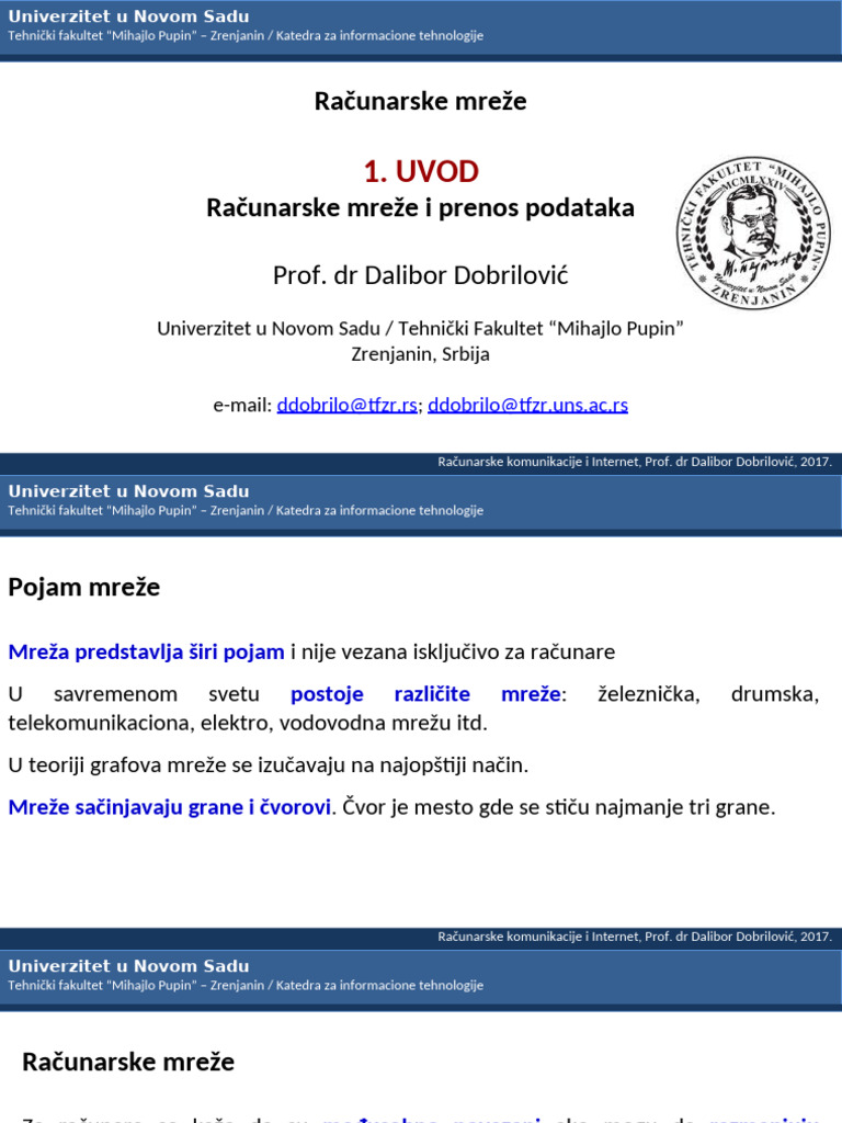 RKiInt Predavanja 01 | PDF