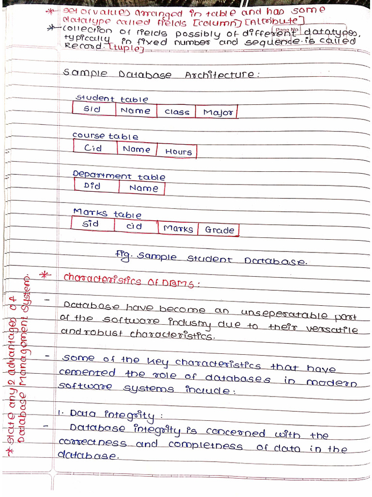 DBMS Notes | PDF