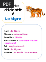 Exposé sur le lion : caractéristiques et habitat | PDF