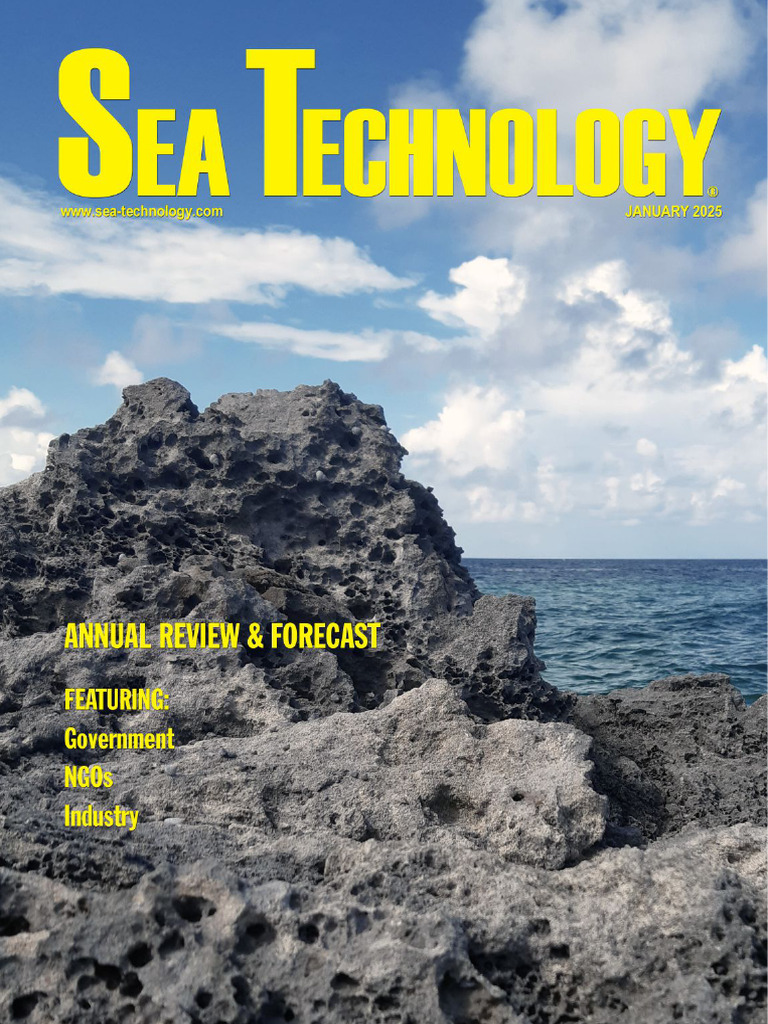 Sea Technology Magazine January 2025 | PDF | National Oceanic And ...