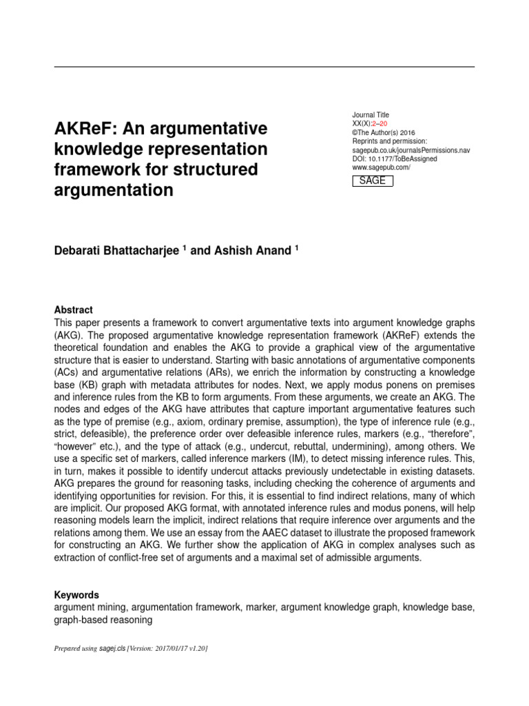 Paper1 Journal Version | PDF | Inference | Argument