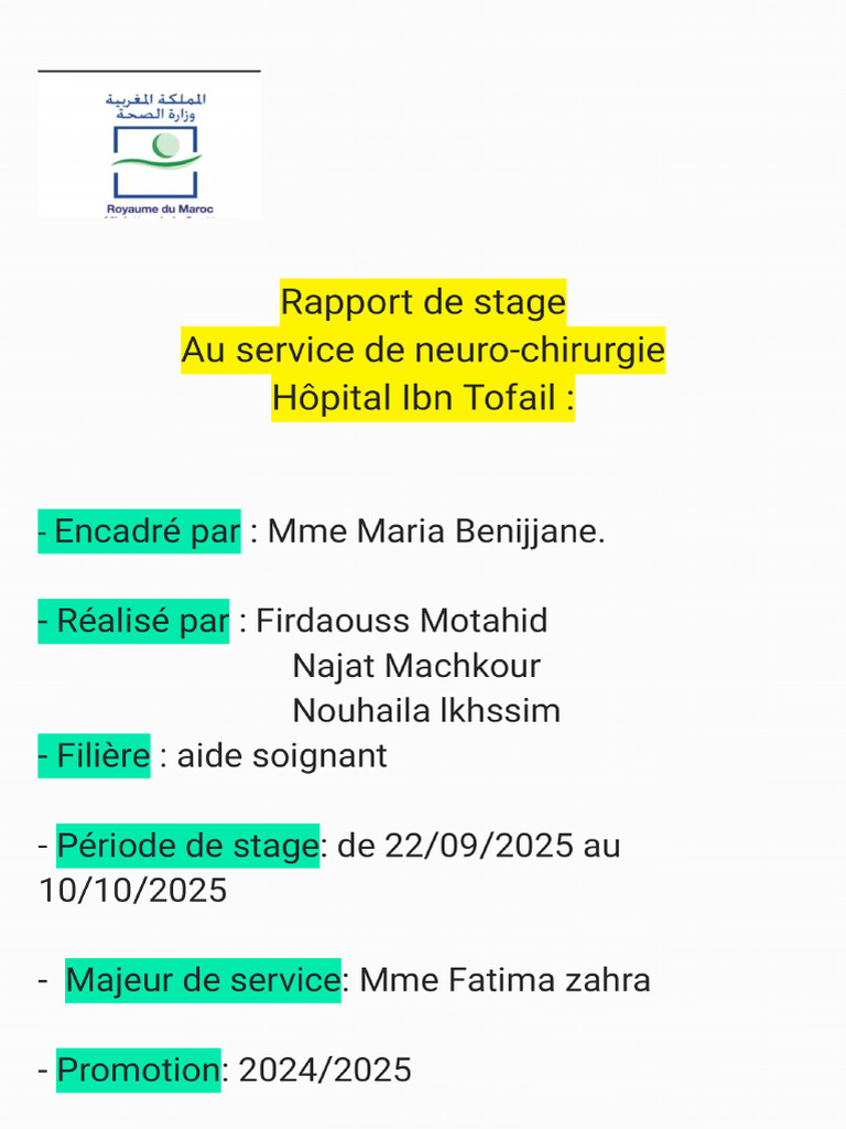 Rapport de Stage de Noro_251011_201731 | PDF