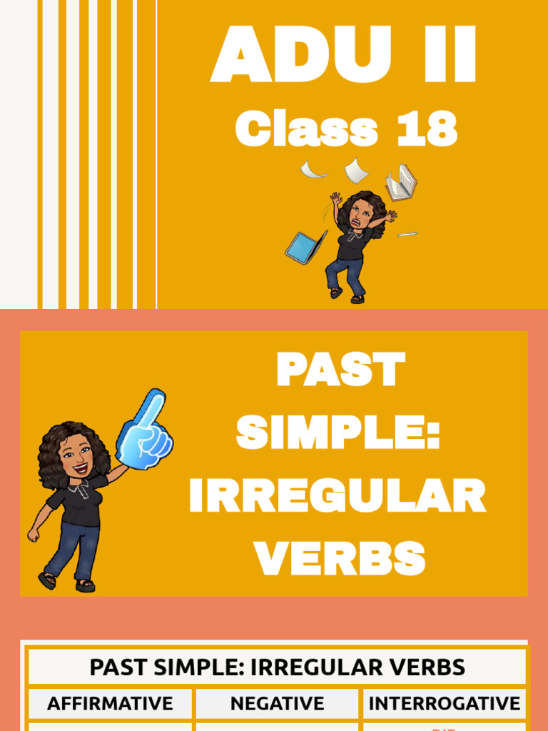 Adults II. Class 18 2025 | PDF | Subject (Grammar) | Semantics