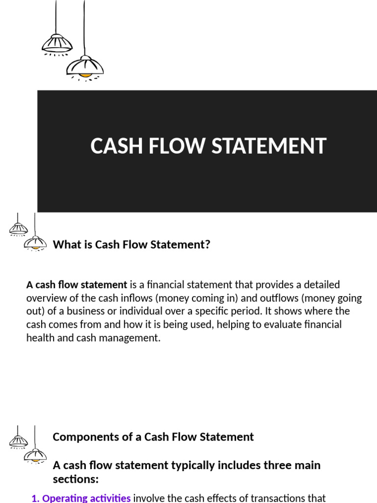 Cash Flow State-Wps Office | PDF | Equity (Finance) | Cash Flow Statement