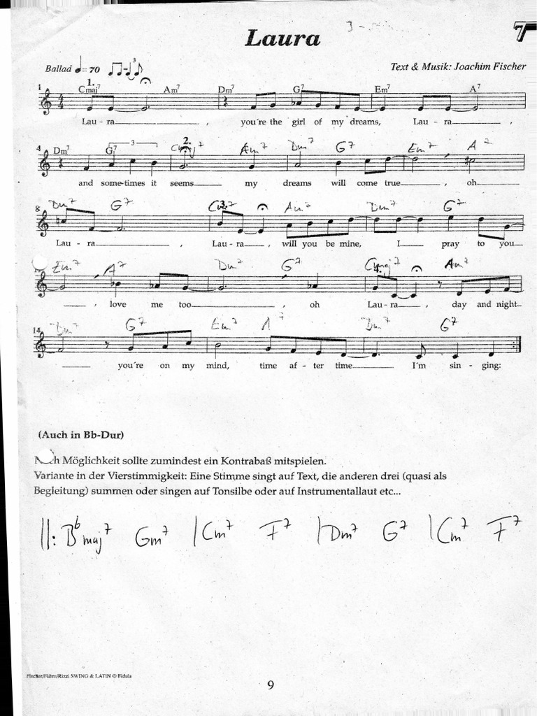 Arrangement Laura | PDF