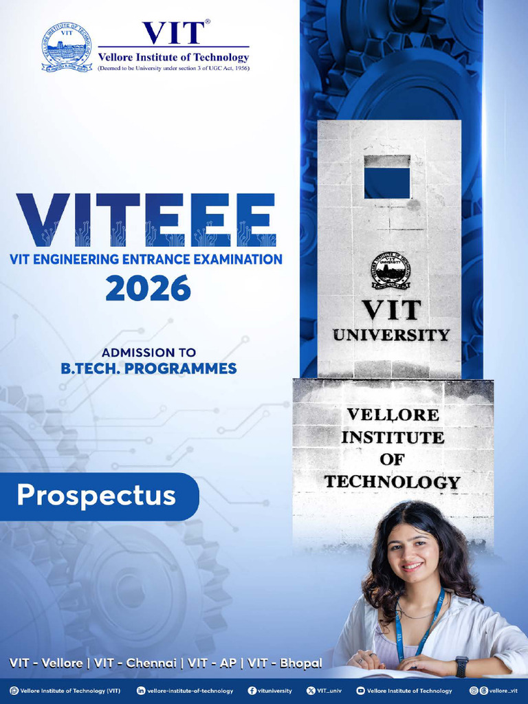 VITEEE Prospectus | PDF