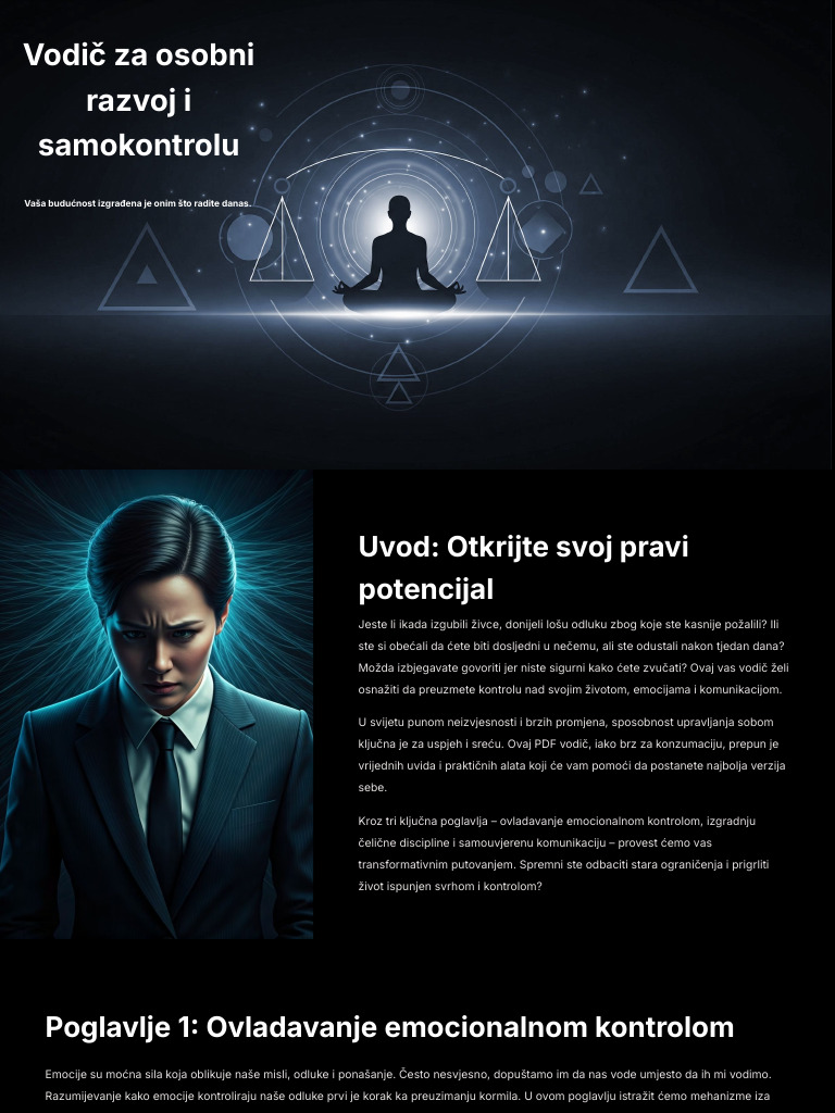 Vodic Za Osobni Razvoj I Samokontrolu | PDF