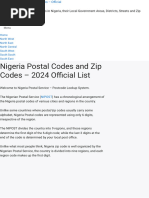 US State ZIP Codes and Abbreviations | PDF | Zip Code | U.S. State
