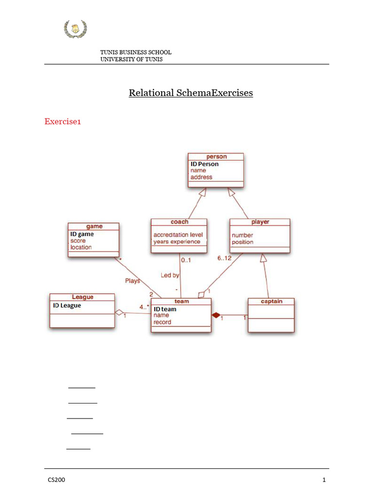 2018 TD4-Relational Schemas With-Solutions | PDF | Information Retrieval | Databases