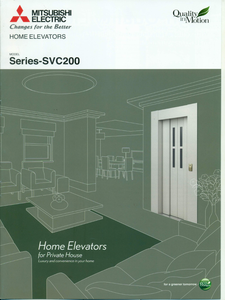 Home Elevators Series - SVC200 | PDF