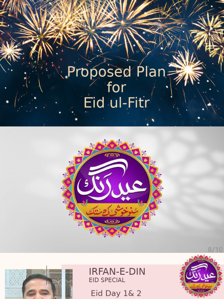 Eid Proposal Plan 2025 | PDF