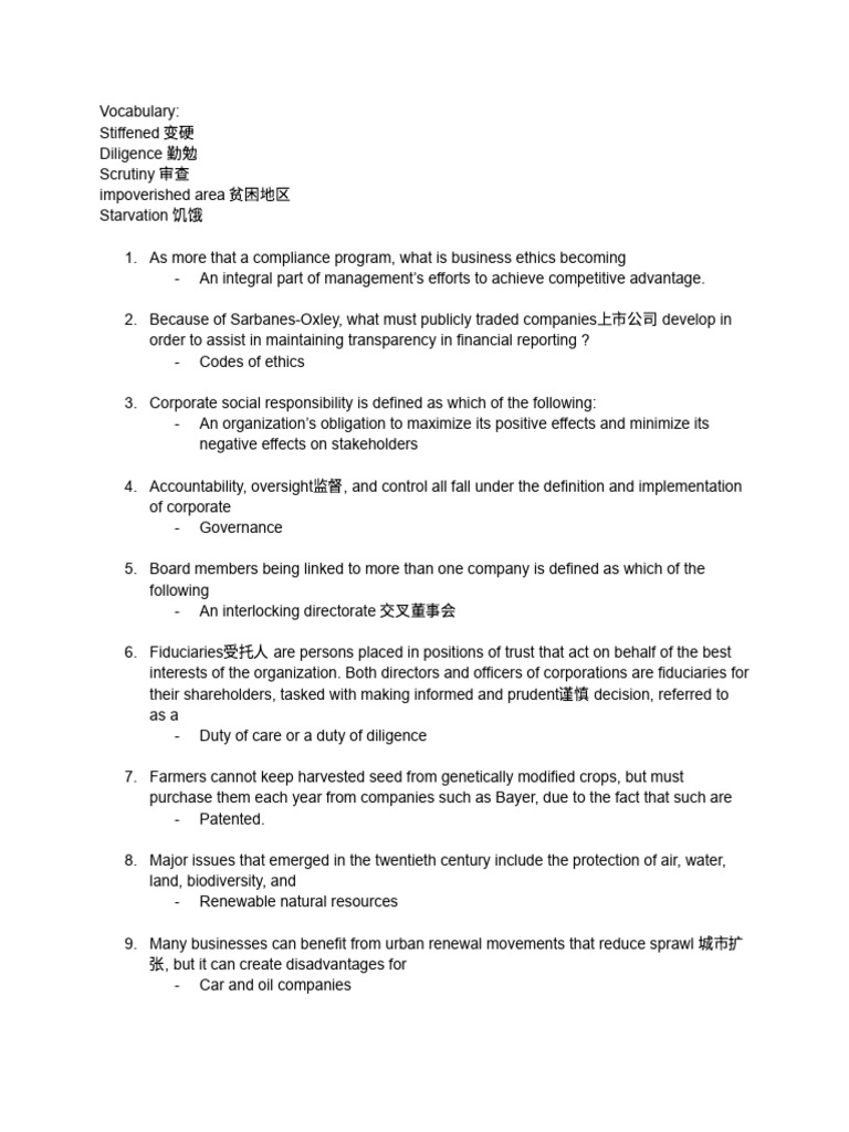 Exam 1 - Google Docs | PDF | Business | Economies