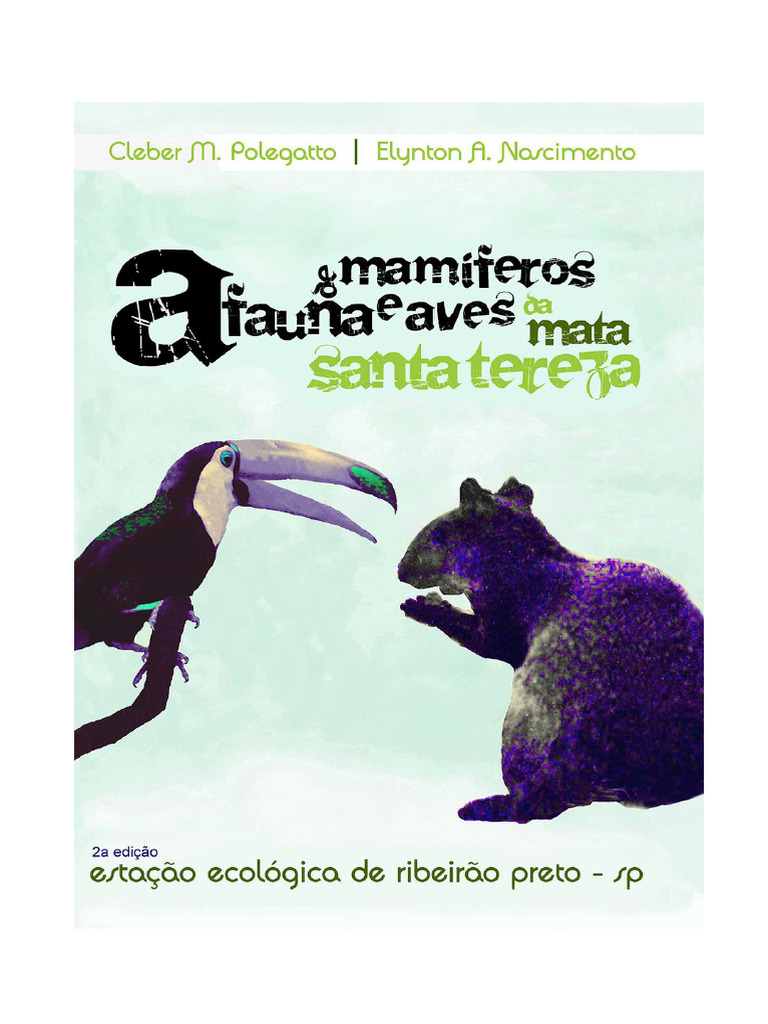 A fauna de mamíferos e aves da Mata Santa Tereza | PDF | Espécies ...