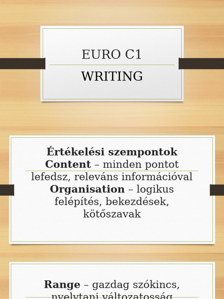 EURO C1 writing | PDF