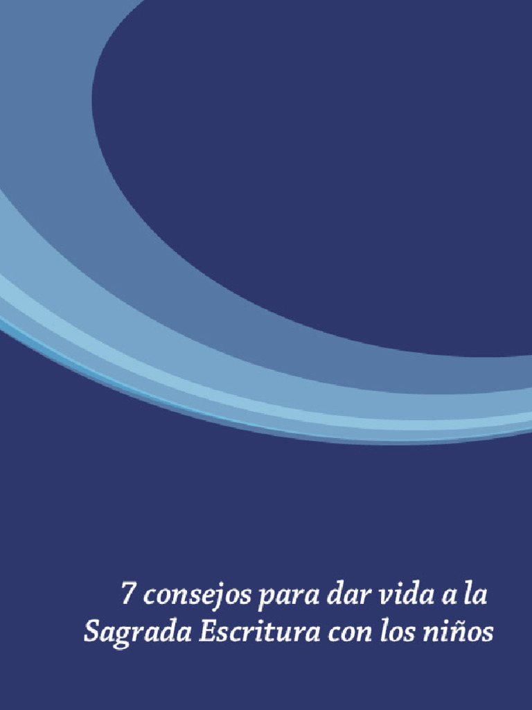 Sagrada Escritura Con Los Ninos EBk | PDF