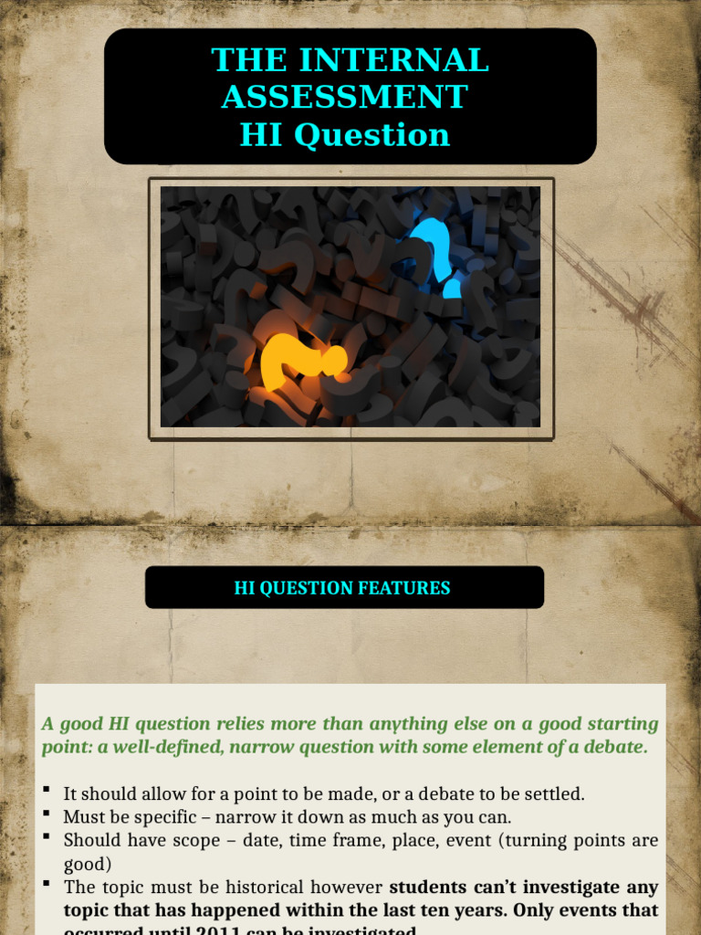 7. How to Outline the Hi Question | PDF | International Relations