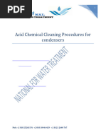 SAF-ACID Descaling Procedure Guide | PDF | Water | Dose (Biochemistry)