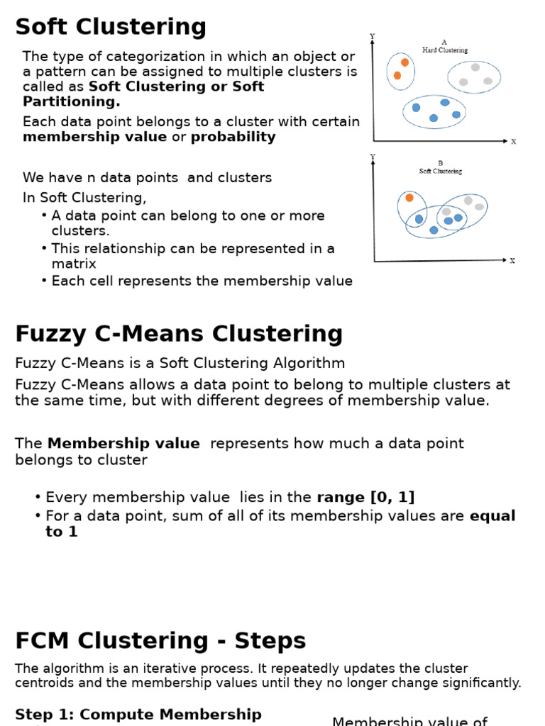 FCM and EM Clustering | PDF | Cluster Analysis | Machine Learning