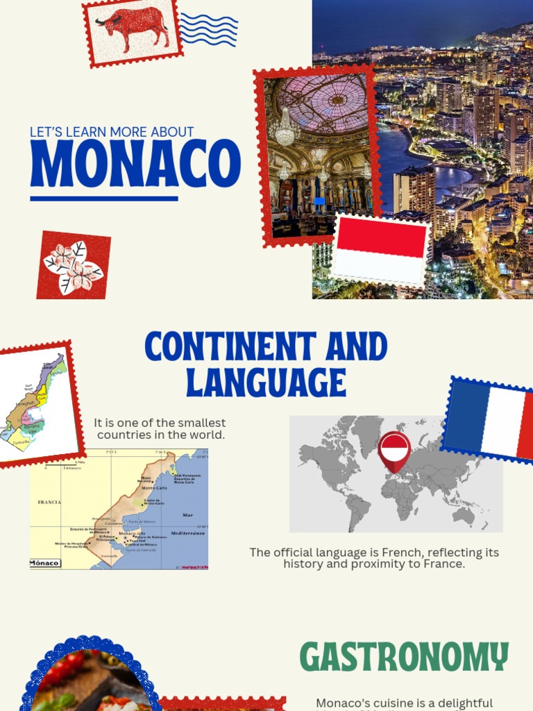 Monaco Culture | PDF | Monaco | Foods
