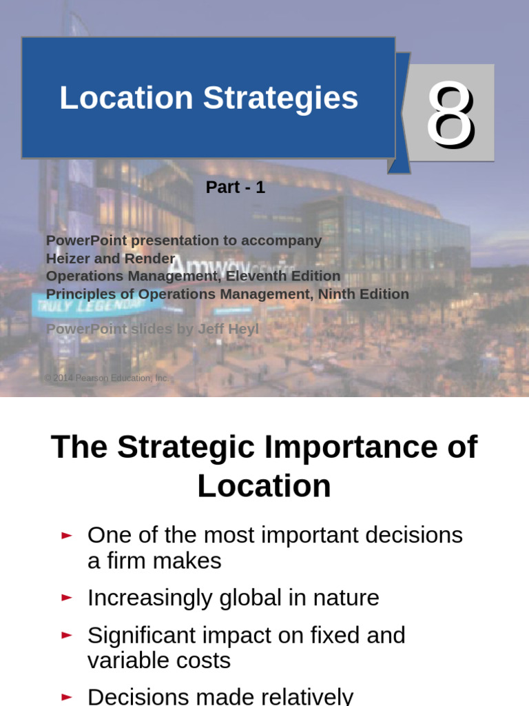 Lecture 19 - Location Strategies - Part 1 | PDF | Labour Economics ...