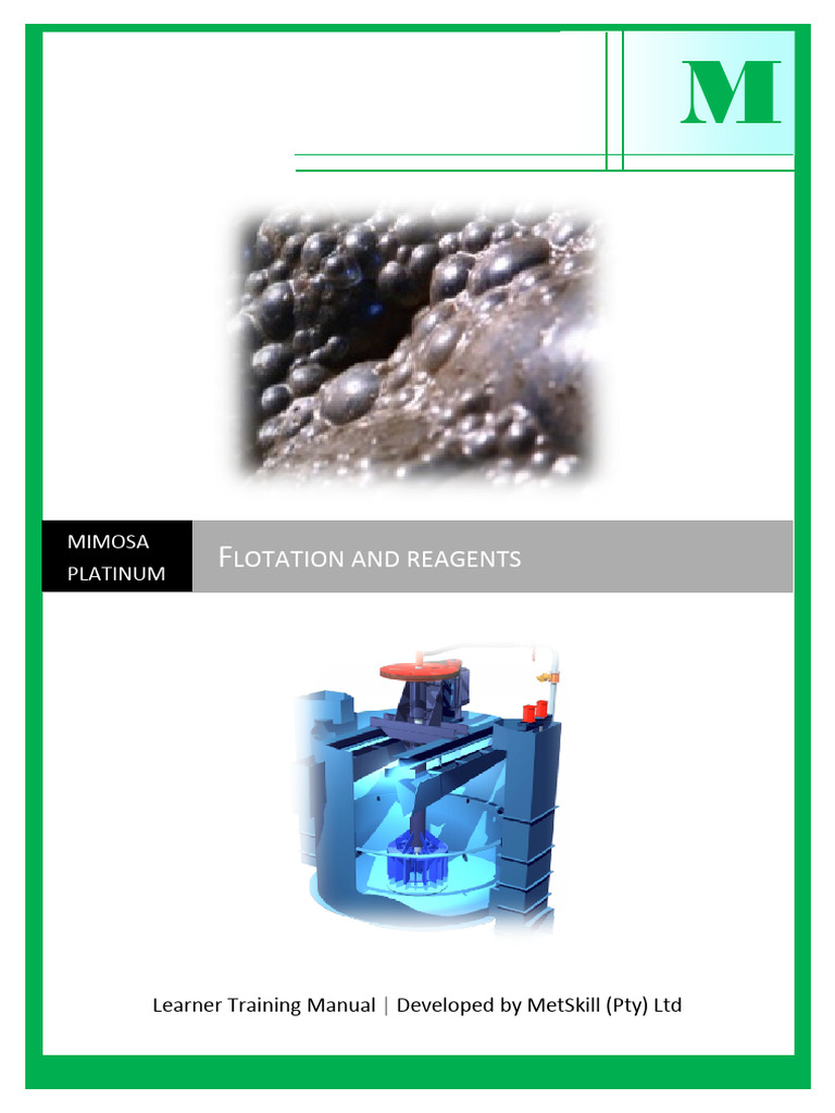 Flotation and Reagents Manual Rev 00 January 2011 CB | PDF | Chemical ...