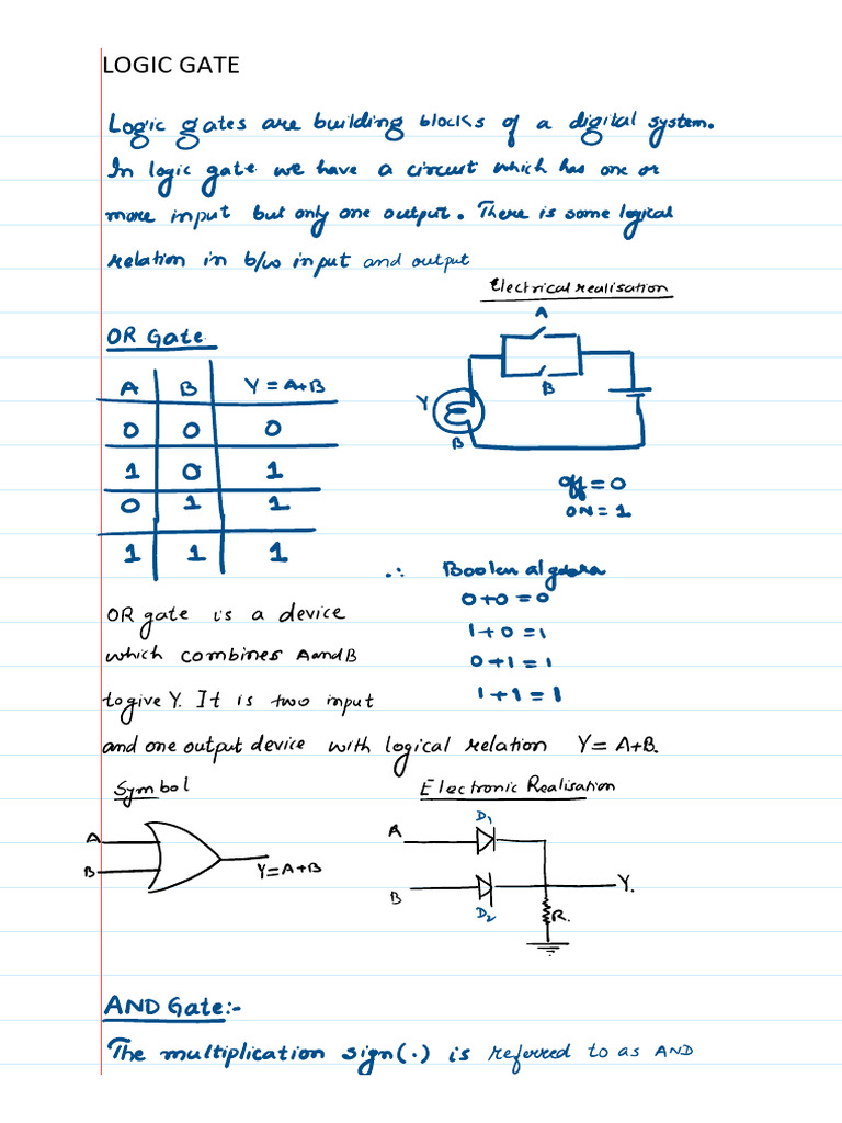 Logic Gate | PDF