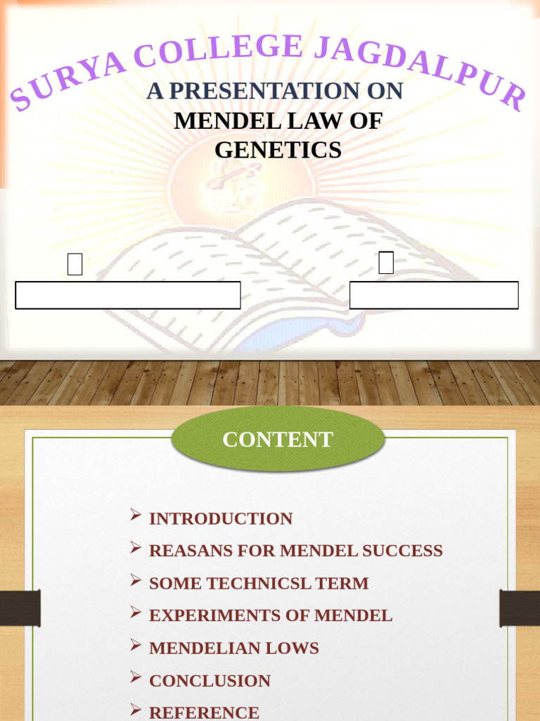 A Presentation On Genetics | PDF