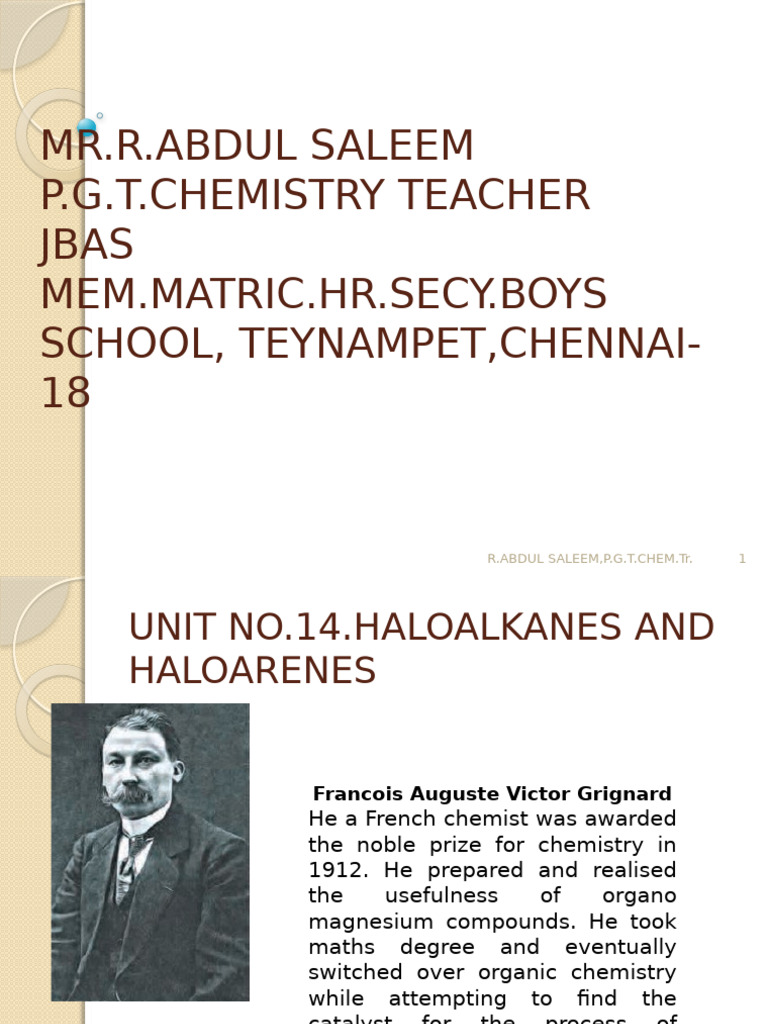 Namma Kalvi 11th Chemistry Unit 14 PPT Material em 218754 | PDF ...