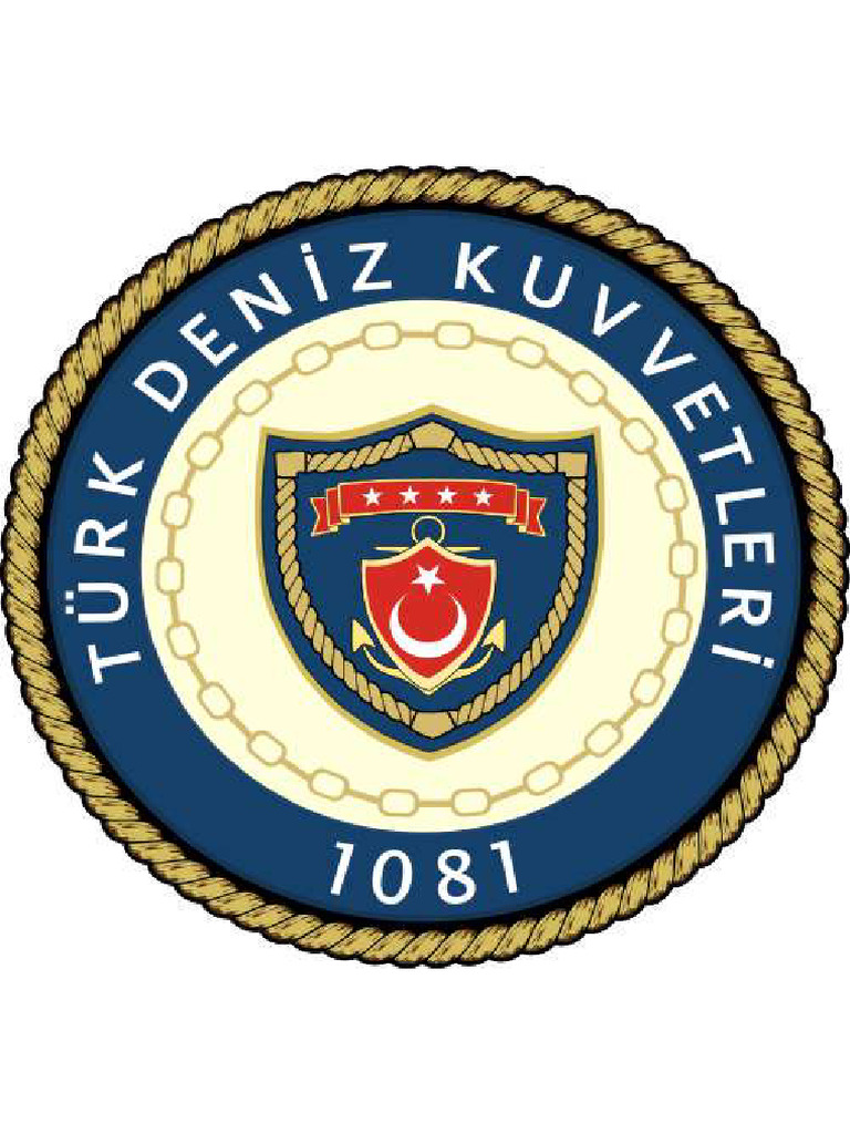 Seal of The Turkish Navy - SVG | PDF